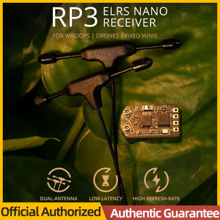 RadioMaster RP3 V2 Diversity Receiver ExpressLRS ELRS V3.0 2.4G Nano RX ...