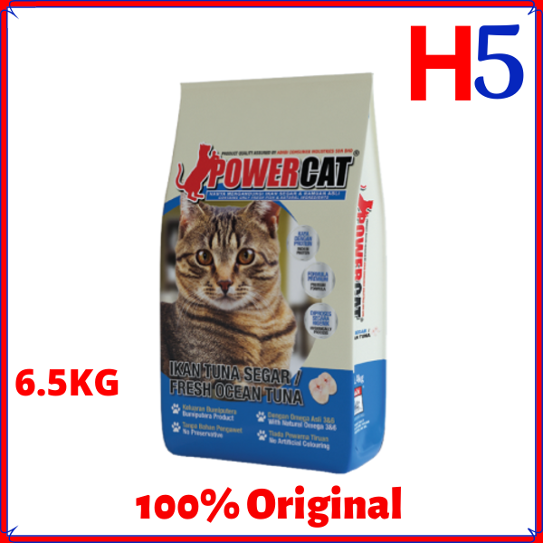 POWERCAT Ocean Tuna 6.5KG Dry Cat Food/ Makanan Kucing/ Pet Food | Lazada