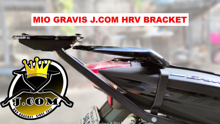 YAMAHA MIO GRAVIS V1 Original J.COM HRV HEAVY DUTY TOP BOX BRACKET ...