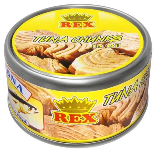 REX TUNA CHUNKS IN OIL 150GM | Lazada