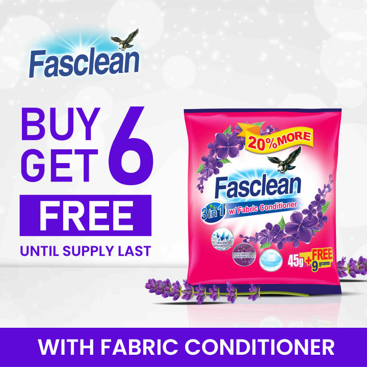 Fasclean 45g Buy 6 Get Free 6 | Lazada PH