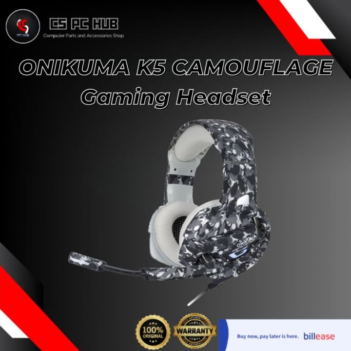 ONIKUMA K5 CAMOUFLAGE Gaming Headset | Lazada PH