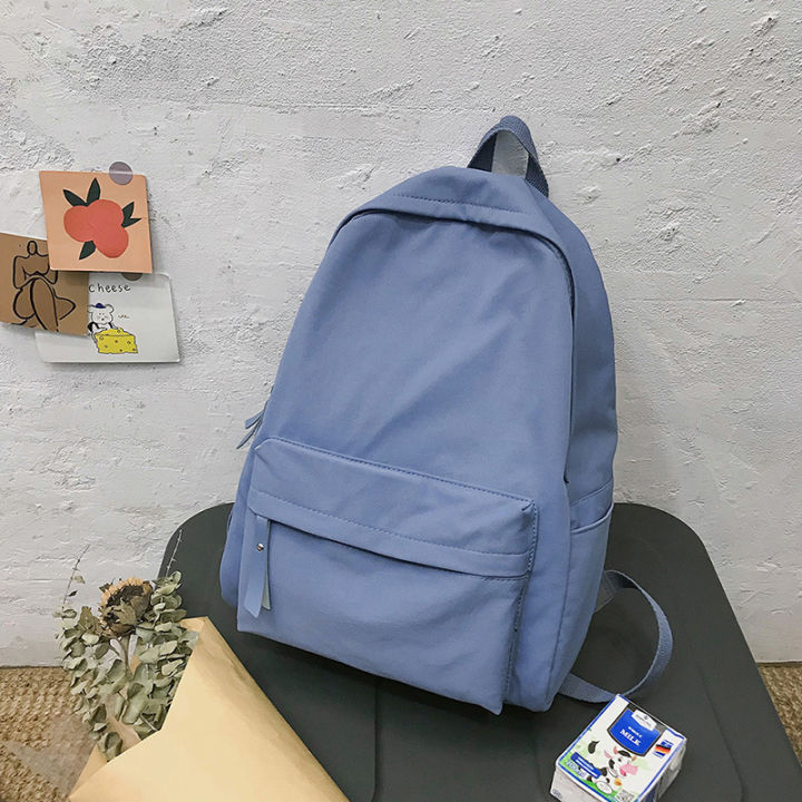 14-Inch Laptop Backpack High Quality Large Capacity Plain School Bag ...