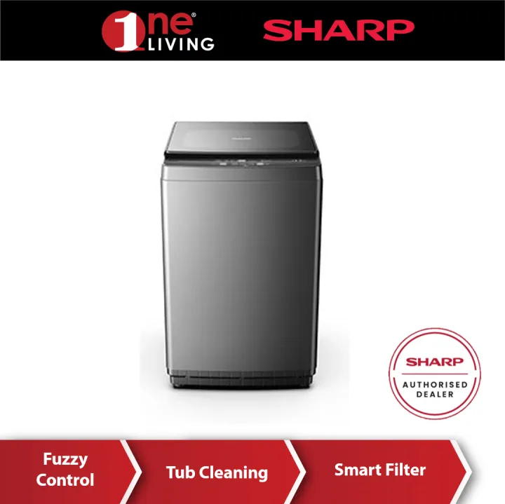 Sharp 10.5kg Top Load Washing Machine ESX1021 | Lazada