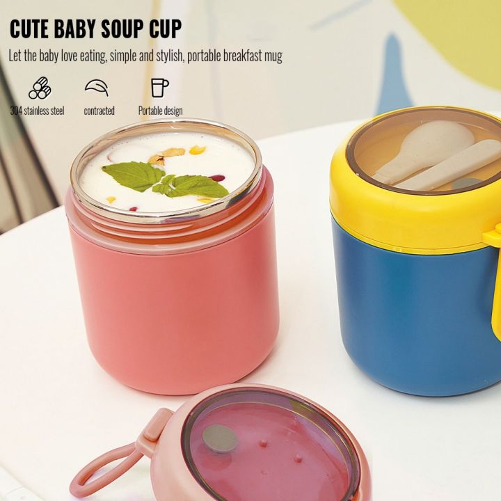 530MLTedemei Stainless Steel Thermal Insulator Food Jar Thermal Food ...