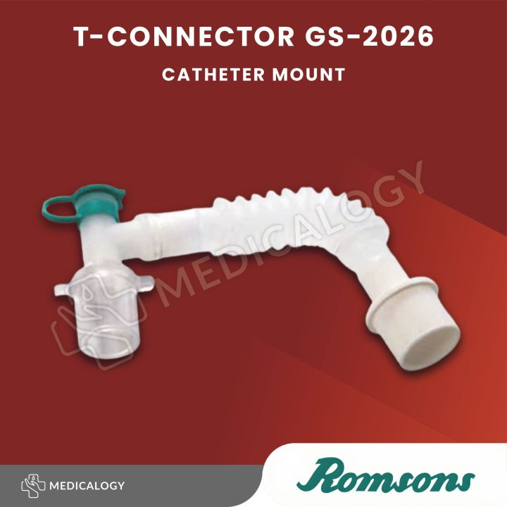 Catheter Mount "T" Connector GS-2026 Romsons | Lazada Indonesia