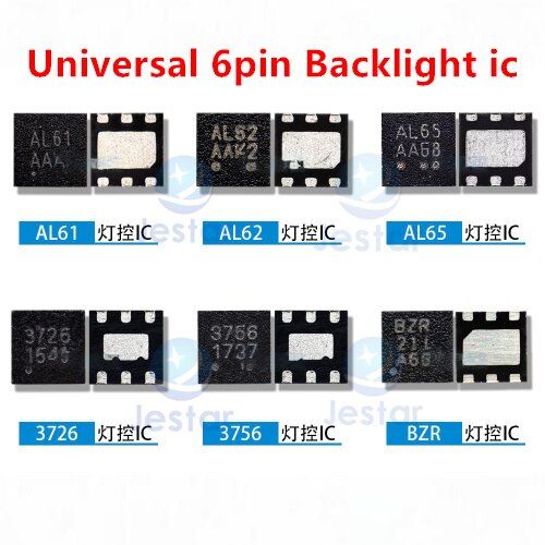 10pcs Universal backlight light control ic AL61 AL62 AL65 3756 2726 BZR 3736 3726 for huawei ...