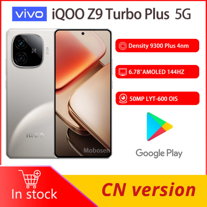 IQOO Z9 Turbo Plus 5G smartphone Density 9300 Plus 6.78'' 50MP Camera ...