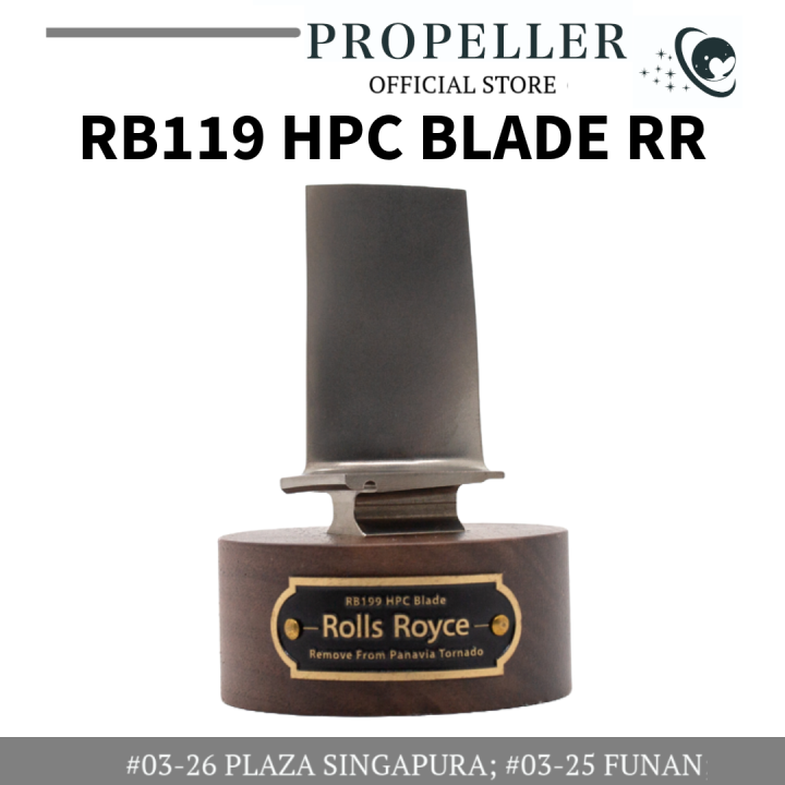 SPDair RB199 HPC Blade Remove From Panavia Tornado | Lazada Singapore