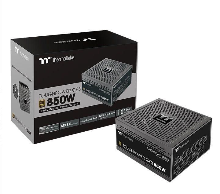POWER SUPPLY THERMALTAKE TOUGHPOWER GF3 850W 80 PLUS GOLD PS-TPD-0850FNFAGE-4(รับประกัน10ปี ...