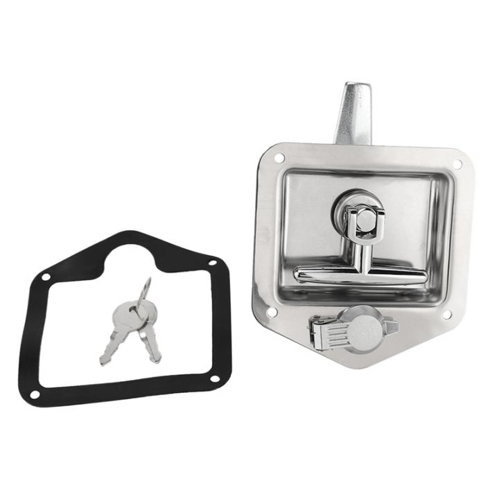 RV Yacht Door Lock Accessories Stainless Steel Toolbox Lock T-Toolbox ...