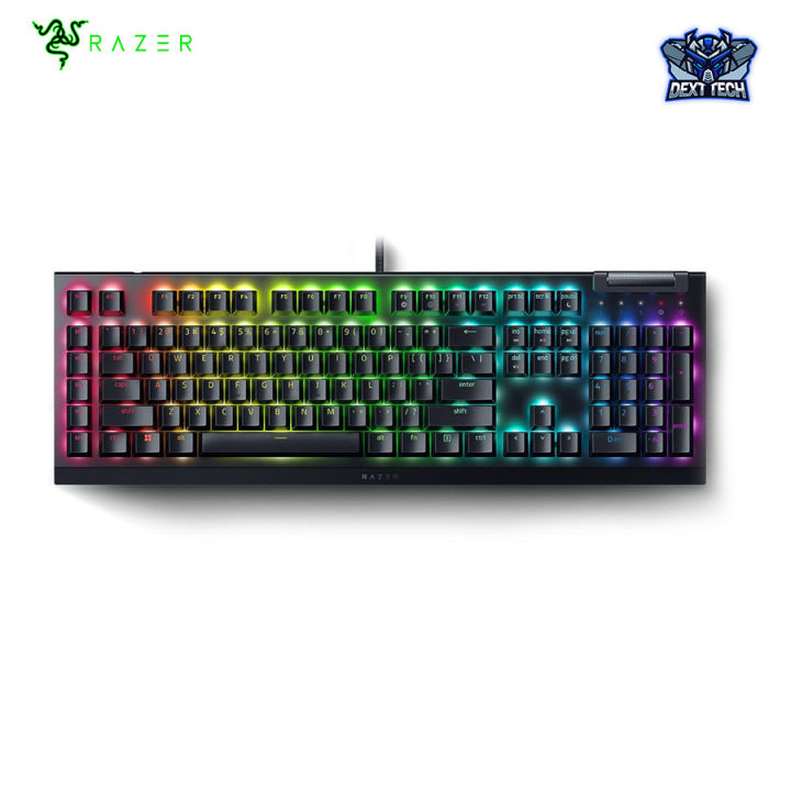 Razer BlackWidow V4 X Wired Mechanical Gaming Keyboard | Lazada Indonesia