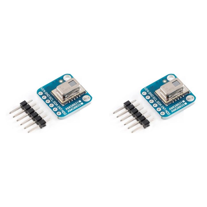 2x Amg8833 8x8 Ir Thermal Imager Sensor Module Infrared Thermal Camera