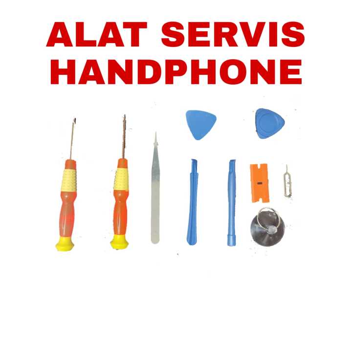 OBENG SET 10 IN 1 / ALAT SERVIS HANDPHONE / SPAREPART | Lazada Indonesia