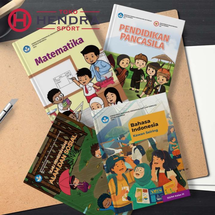 Buku Paket Pelajaran Kelas 3 SD Kurikulum Merdeka Edisi Terbaru ...