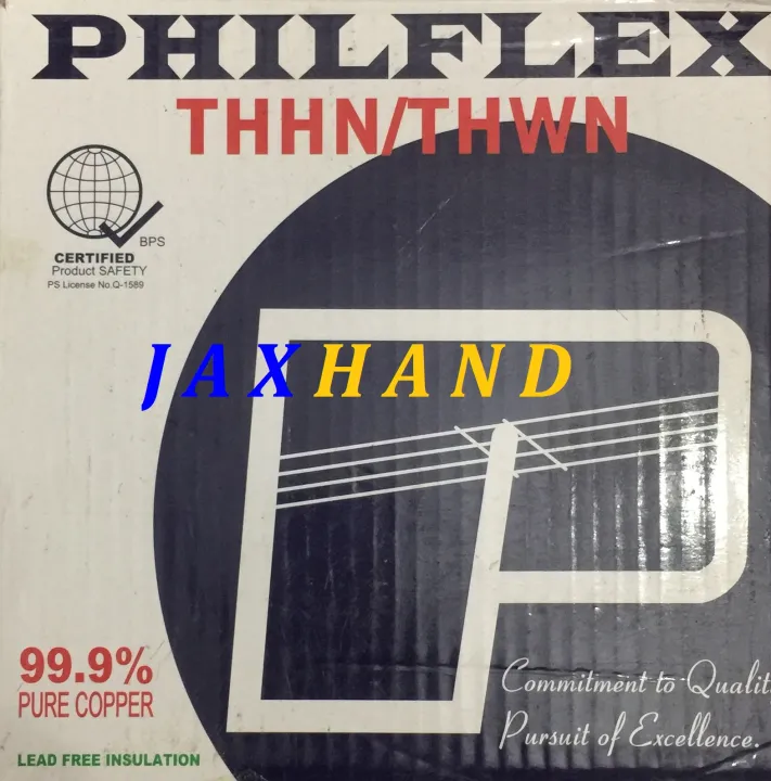 Philflex Wire 8.0mm2 X 10Meters, #8 AWG, THHN / THWN | Lazada PH