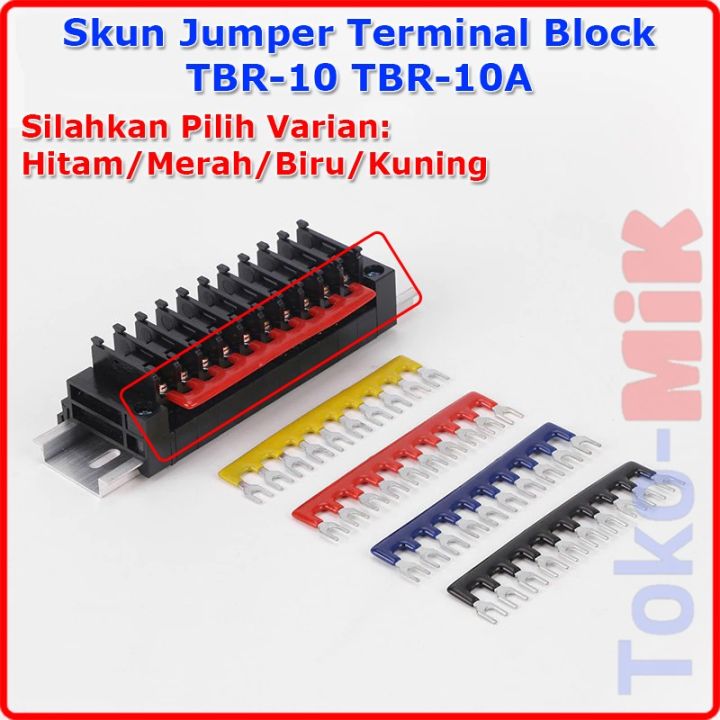 SKUN JUMPER SHORT 10 PIN TERMINAL BLOCK BLOK 10P TBR10 TBR-10 TBR-10A ...