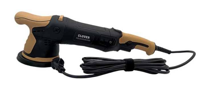 Clover XT90 PRO 5 inch Long Throw Dual Action/Orbital Polisher 3 PADS ...
