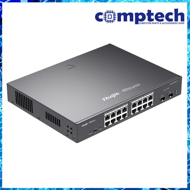 Ruijie RG-ES218GC-P, 18-Port Gigabit Smart Cloud Mananged PoE Switch | Lazada PH
