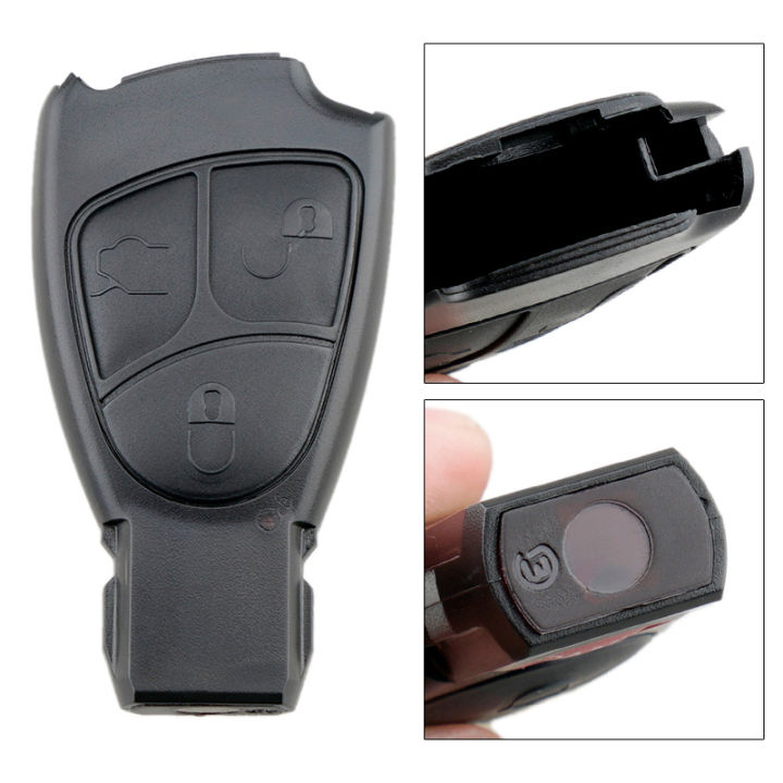 3 Buttons Remote Key Shell Fob Case Fit For Mercedes Benz W168 W202 ...