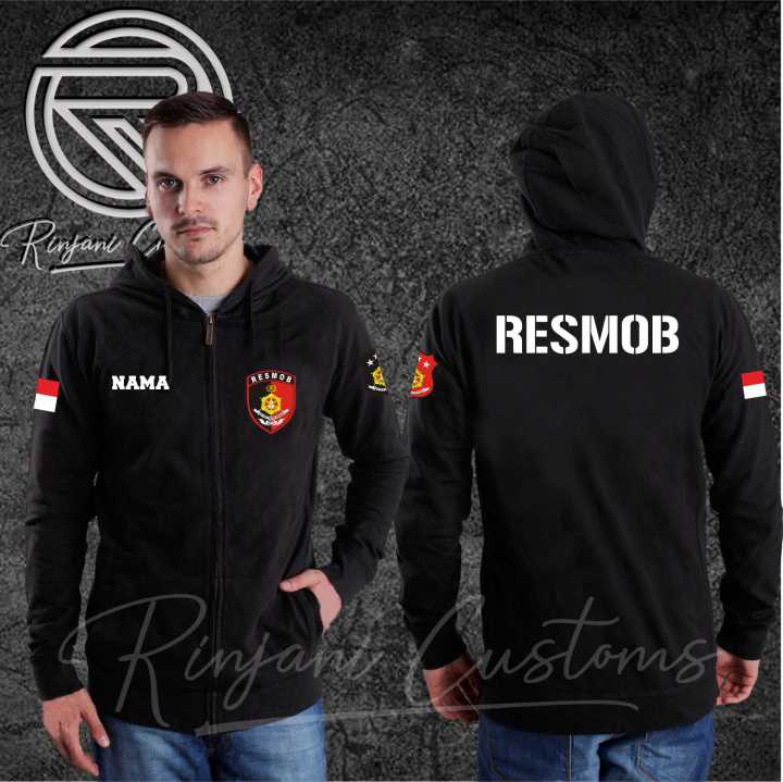 JACKET RESMOB - JAKET RESMOB - JAKET POLISI INDONESIA GRATIS NAMA DAN ...