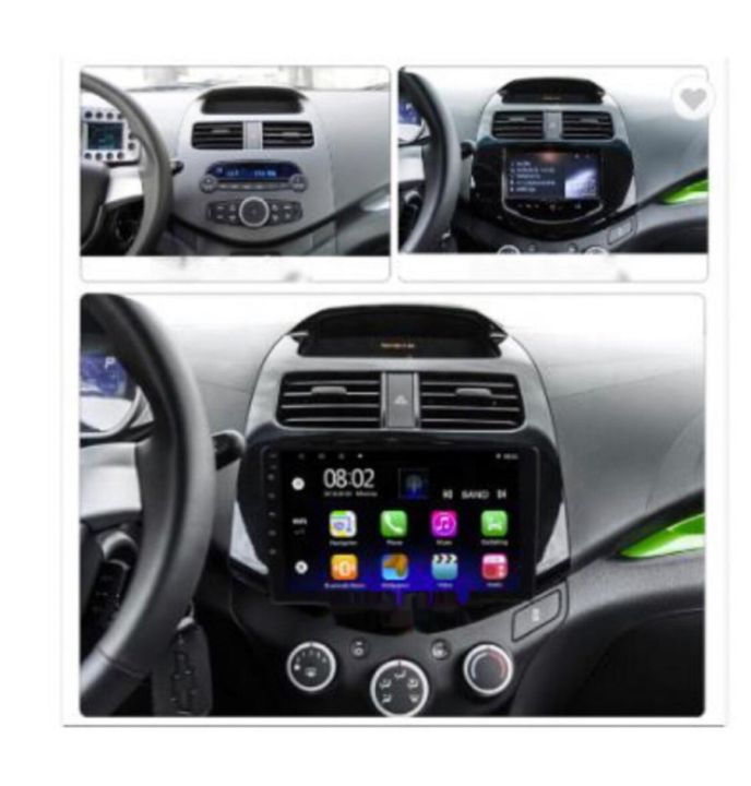 Frame head unit 2 din 9 inch Chevrolet Spark beat daewoo martiz 2014 ...