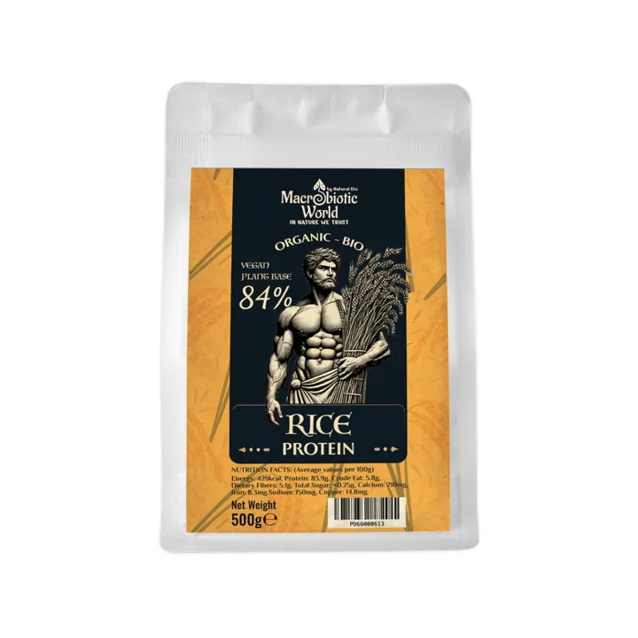 Organic/Bio Rice Protein 84% | โปรตีนจากข้าว 500g | Lazada.co.th