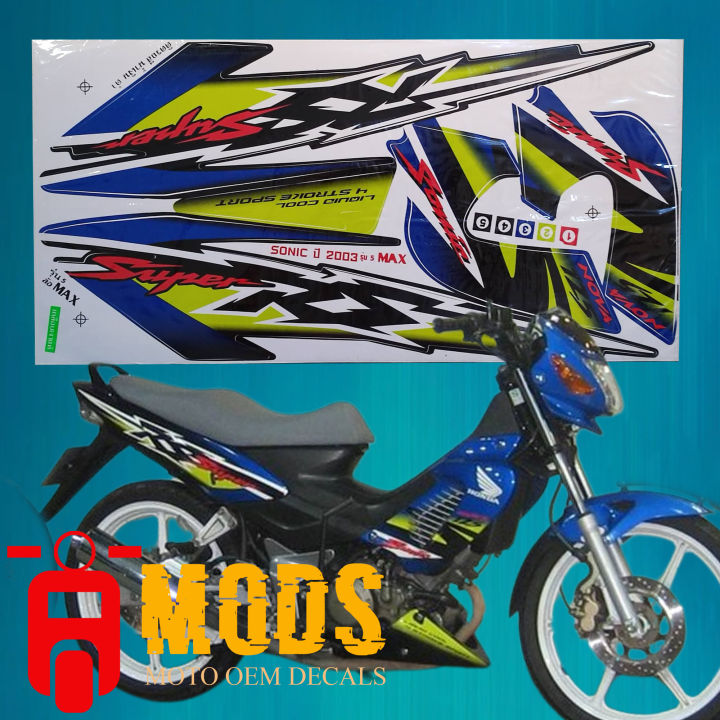 HONDA RS 125 ORIGINAL THAILAND MADE Stock Decal/Sticker | Lazada PH