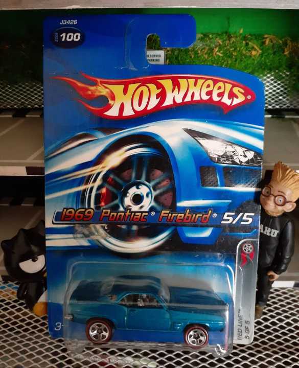 Hot Wheels 1969 Pontiac Firebird Redline | Lazada Indonesia