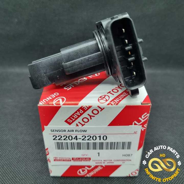 SENSOR AIR FLOW MAF TOYOTA INNOVA VIOS ALTIS 22204-22010 ORI GARANSI ...