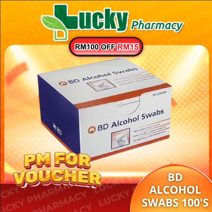BD ALCOHOL SWABS 100S | Lazada