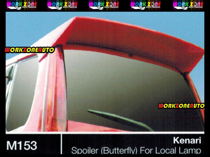 M153 Perodua Kenari Top Fiber Spoiler For Local Lamp (Butterfly) Body ...