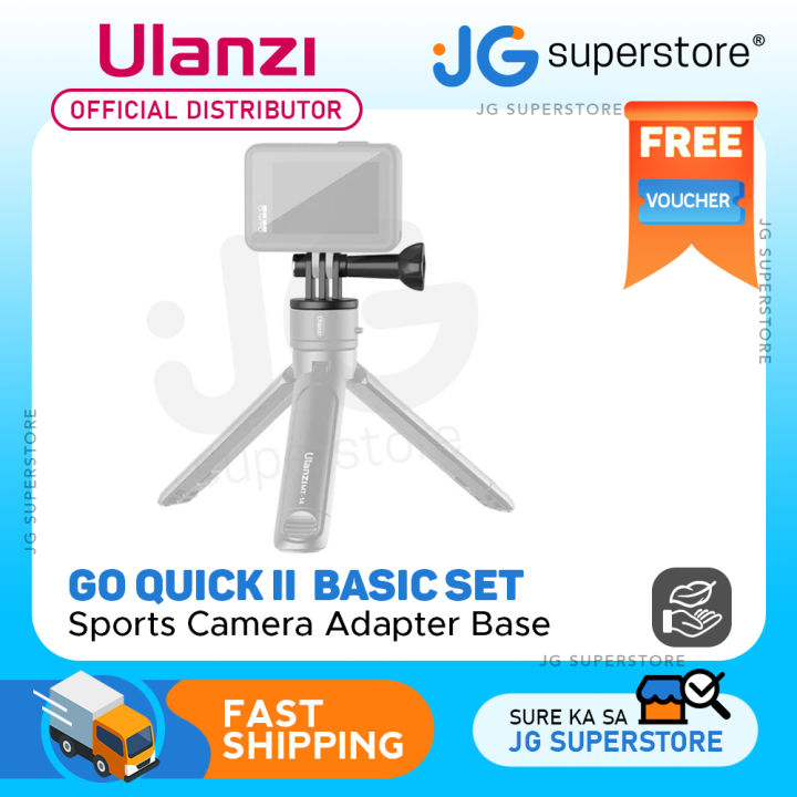 Ulanzi Go Quick II 2 Basic Set Sports Camera Quick Release Adapter Base ...