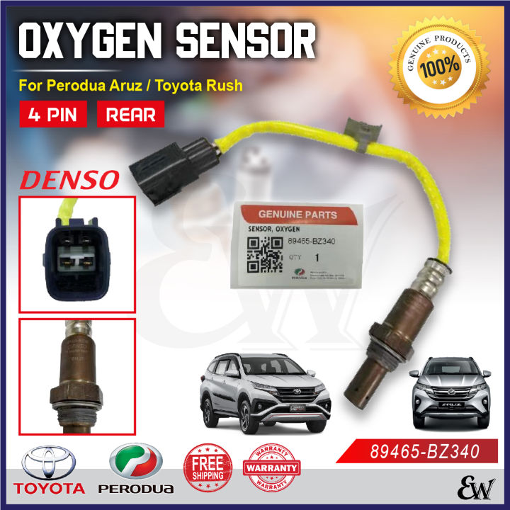89465-BZ340 ORIGINAL OXYGEN SENSOR O2 PERODUA ARUZ TOYOTA AVANZA RUSH 1 ...