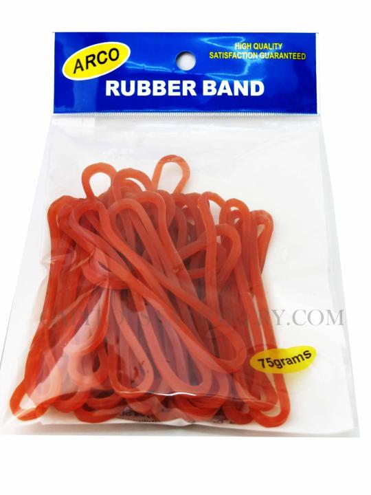 ARCO Rubber band Flat Rubberband/ Goma 75 Grams. | Lazada PH