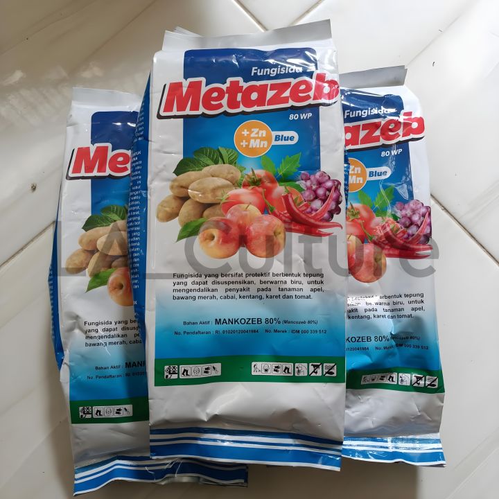 Fungisida METAZEB 80 WP Blue 800 gram Pengendali Penyakit Tanaman ...