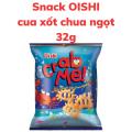 Bánh snack OISHI CRAB ME cua vị xốt chua ngọt bịch 32g | Lazada.vn