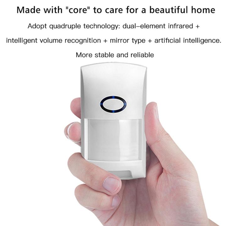 easy99 RF 433MHz Wireless PIR Motion Sensor Infrared Detector,Protect ...