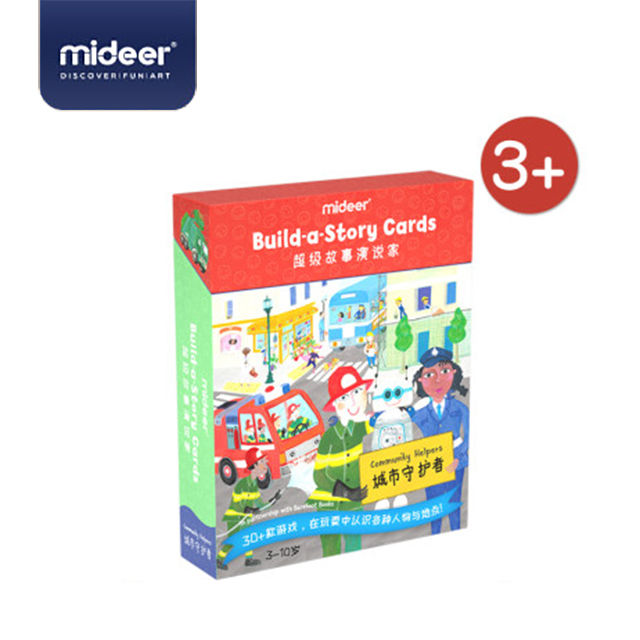 Mideer Story Telling Build A Story Card for Kids | Lazada