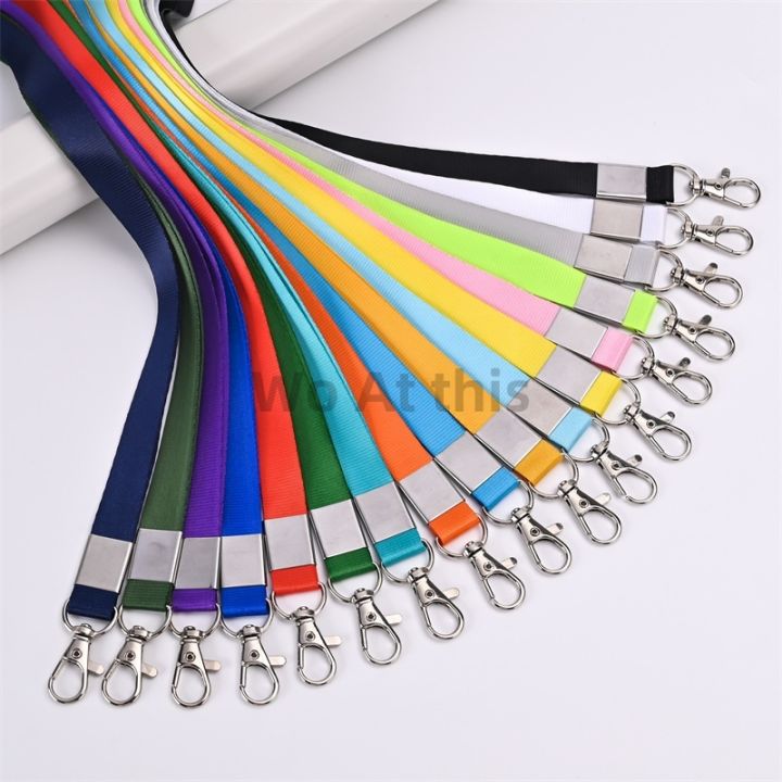 ID Name Tag Case Hook Rope 10mmLobster Lanyard Name Id Card Holder Neck ...