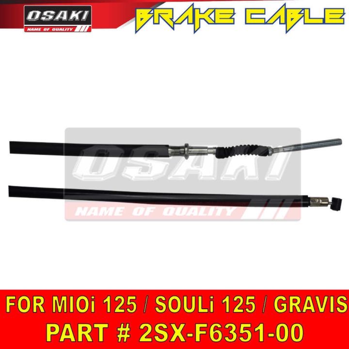 MIO I 125/ MIO SOUL I 125 BRAKE CABLE OSAKI | Lazada PH