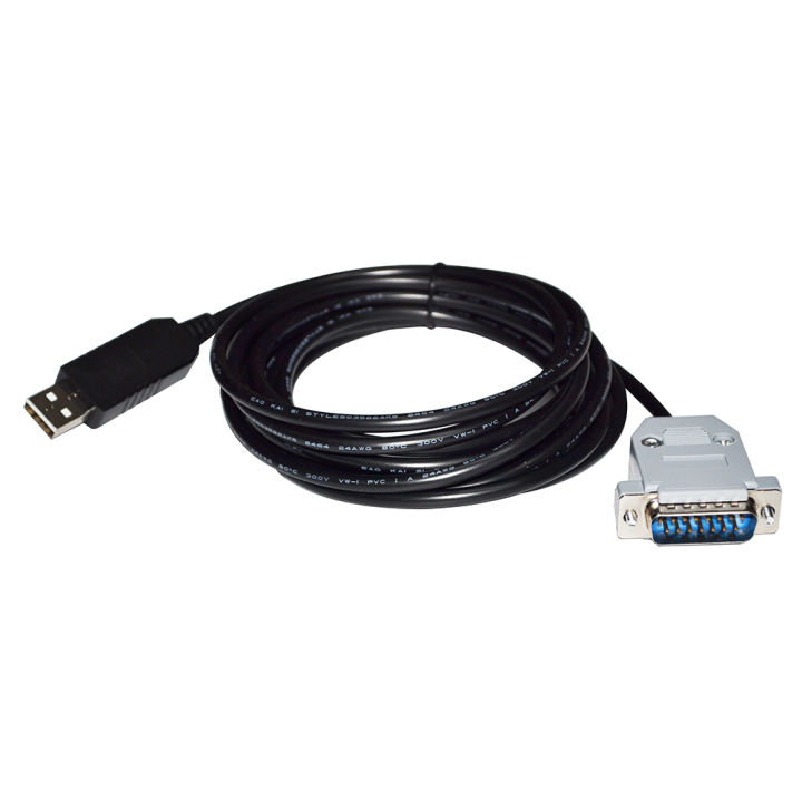 【new】 Ftdi Ft232rl Rs232 Usb To D Sub 15pin Db15 Male Adapter Serial