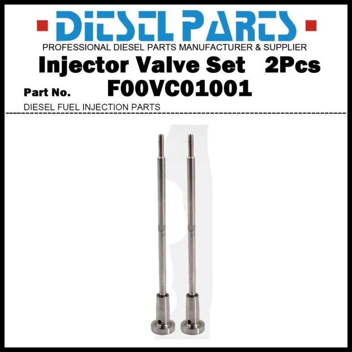 2Pcs Common Rail Fuel Injector Control Valve Set F00VC01001 para sa ...