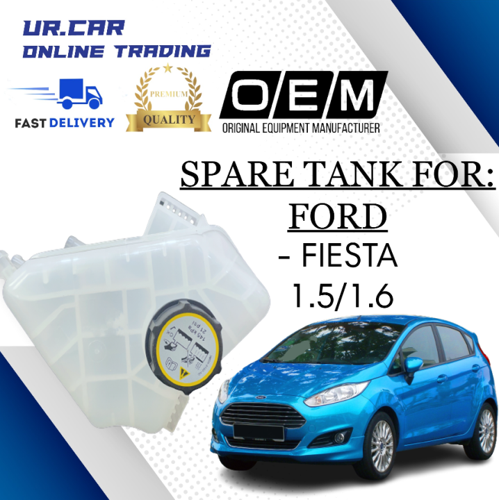 FORD FIESTA 1.5 / 1.6 WATER RADIATOR COOLANT SPARE TANK BOTTLE PREMIUM ...