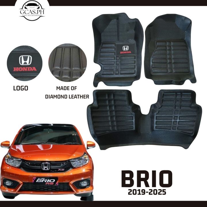 Honda Brio 5D 2019 2020 2021 2022 2023 2024 2025 2026 Diamond Deep Dish ...