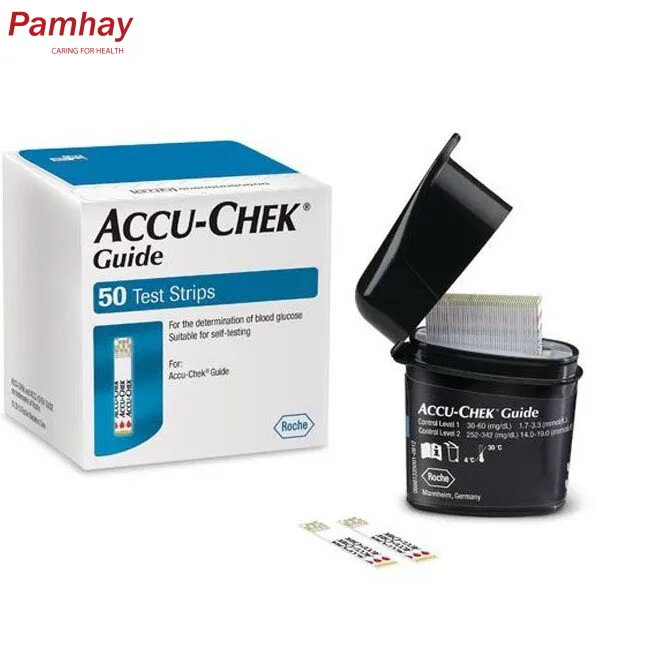 Accu-Chek Guide Test Strips 50's / 100's Accu Chek Lacents (EXP:Latest ...