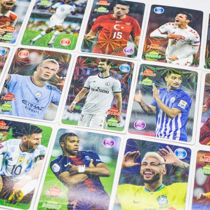 Football Star Soccer Cards Collect Board Game Fans FIFA 2024 Trading ...