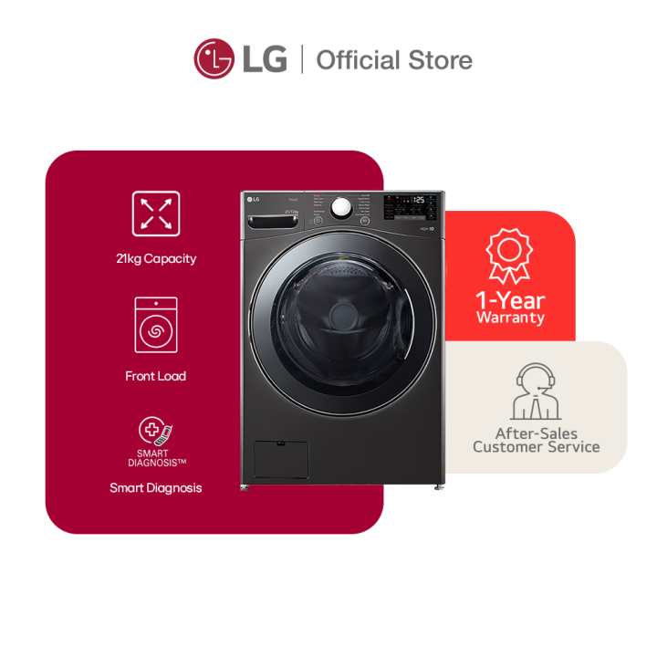 LG Washing Machine 21KG Front Load F2721HVRBC | Lazada PH