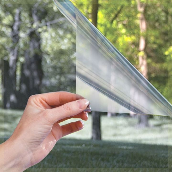 COLOGO 🥇 2M x 60cm Self-adhesive Window Film Fully Privacy Film Tinted ...