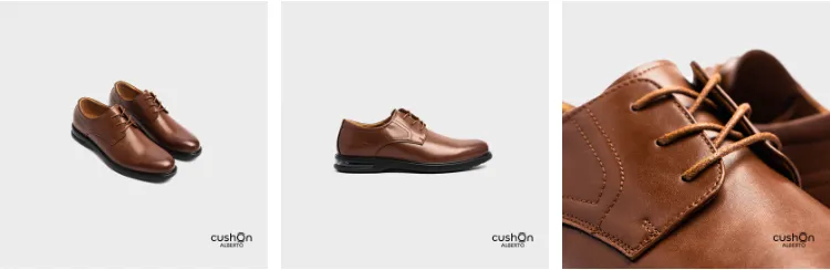 ALBERTO Cushon Men's Edwin Formal Lace-Up | Lazada PH